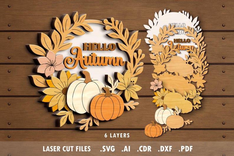 Thanksgiving SVG Bundle, Laser Cut Files, Glowforge Project, Autumn ...