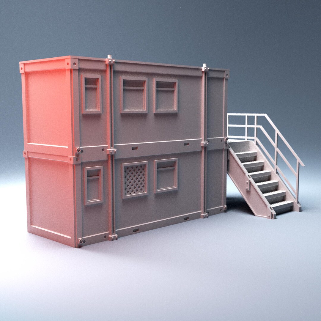 Urban Construction Office - 3D Printed Wargaming Terrain, Corvus Games ...