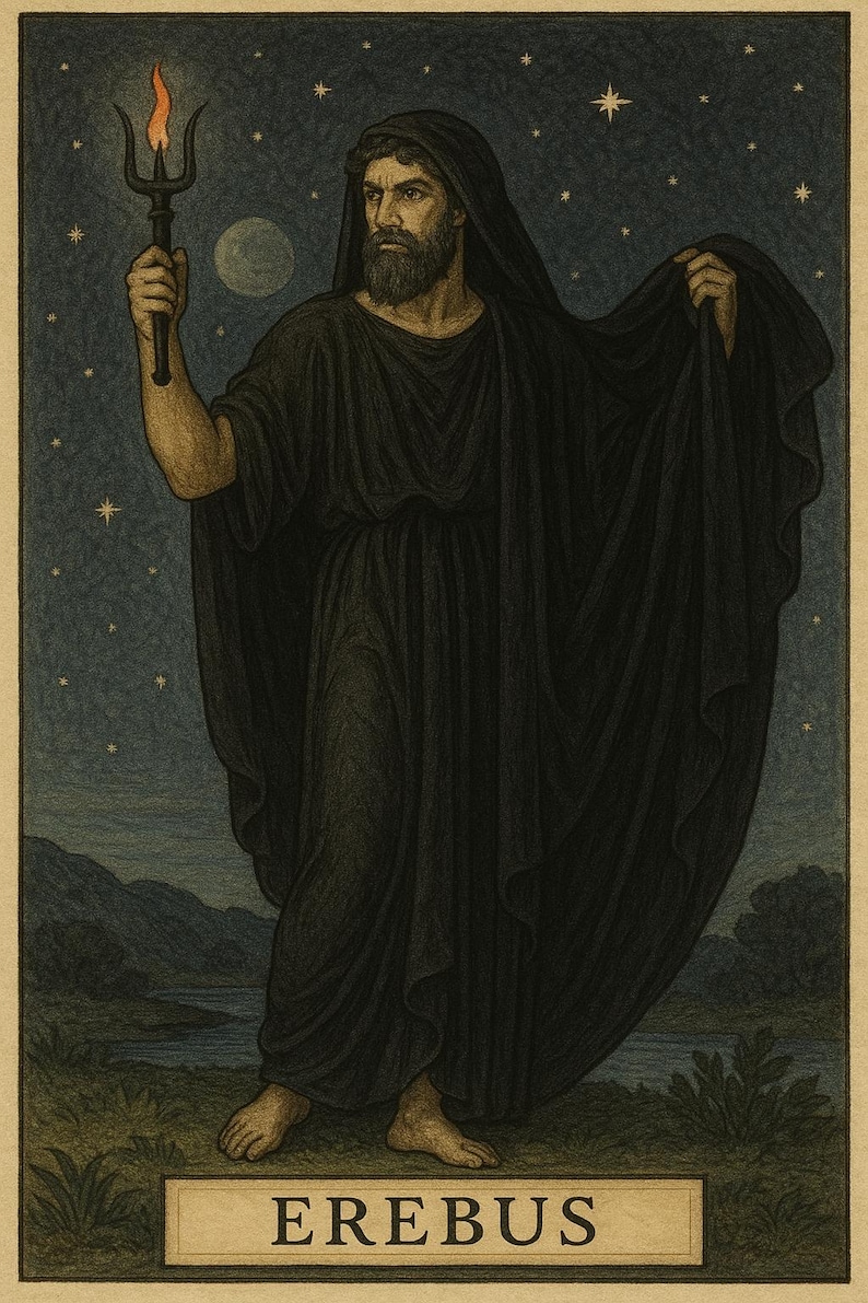 Erebus - Personification of Darkness | Ladybird-style Print Collection ...
