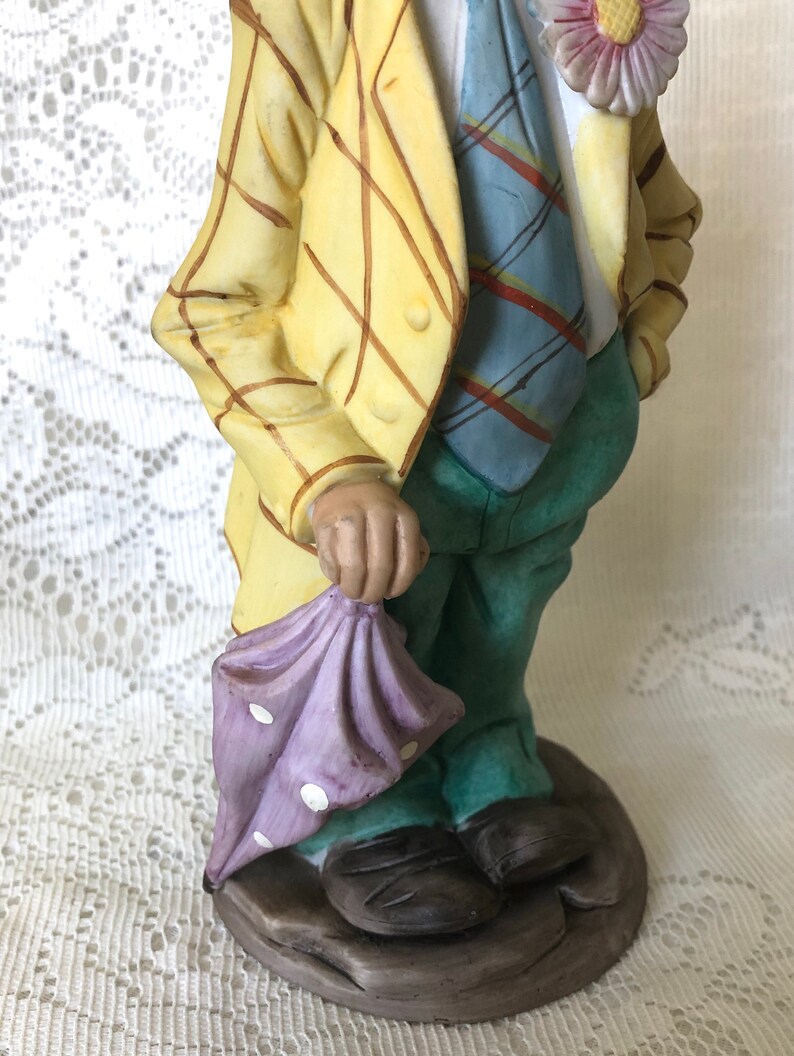 Porcelain Hobo Clown Figurine Signed Capodimonte | Etsy Porcelain Hobo Clown Figurine Signed Capodimonte | Etsy