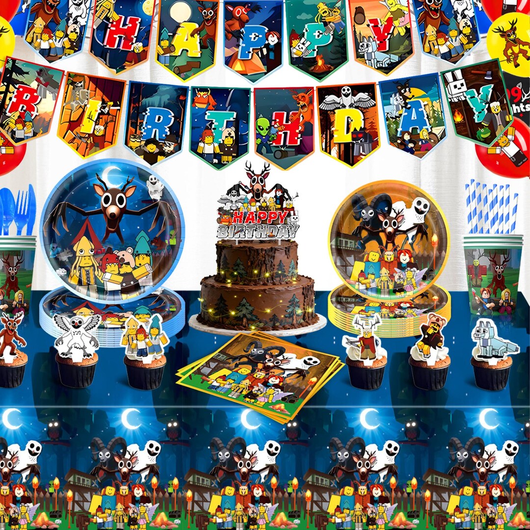 99 Nights in the Forest Cake Topper,99 Nights in the Forest Birthday ...