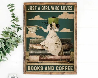 Love Books Poster - Etsy