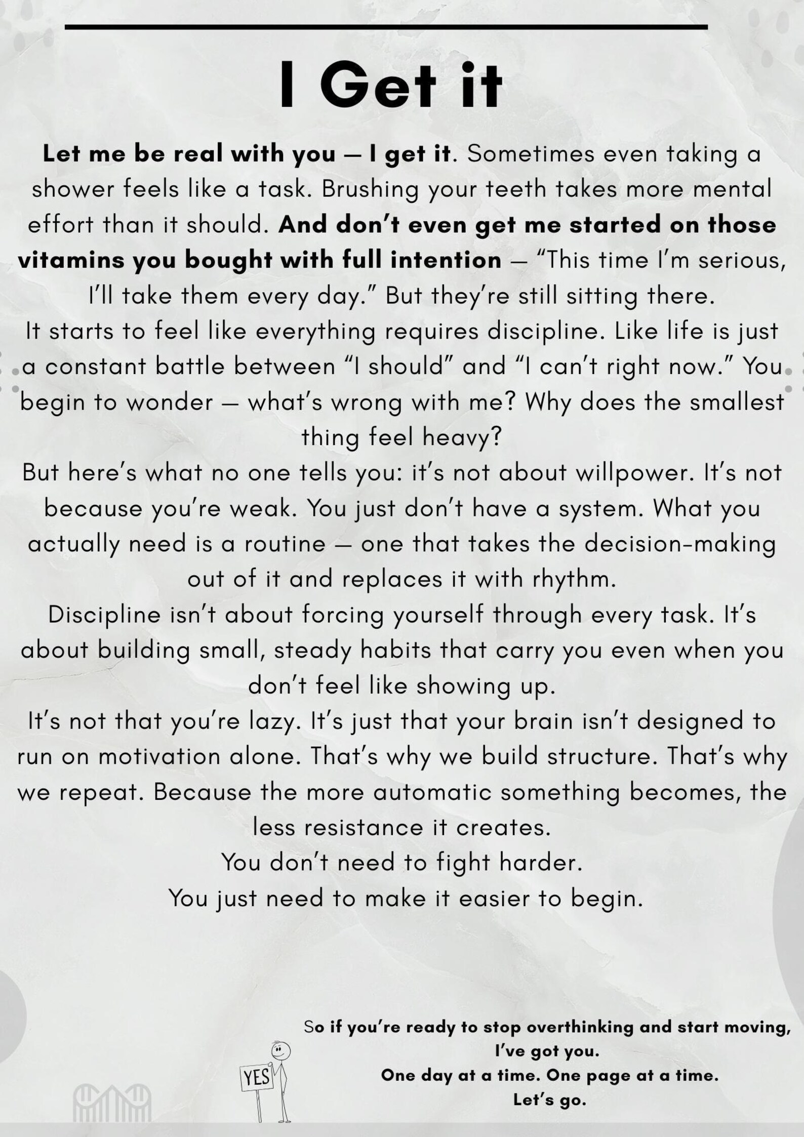 30-day Discipline Planner • Daily Habit Tracker • Printable ...