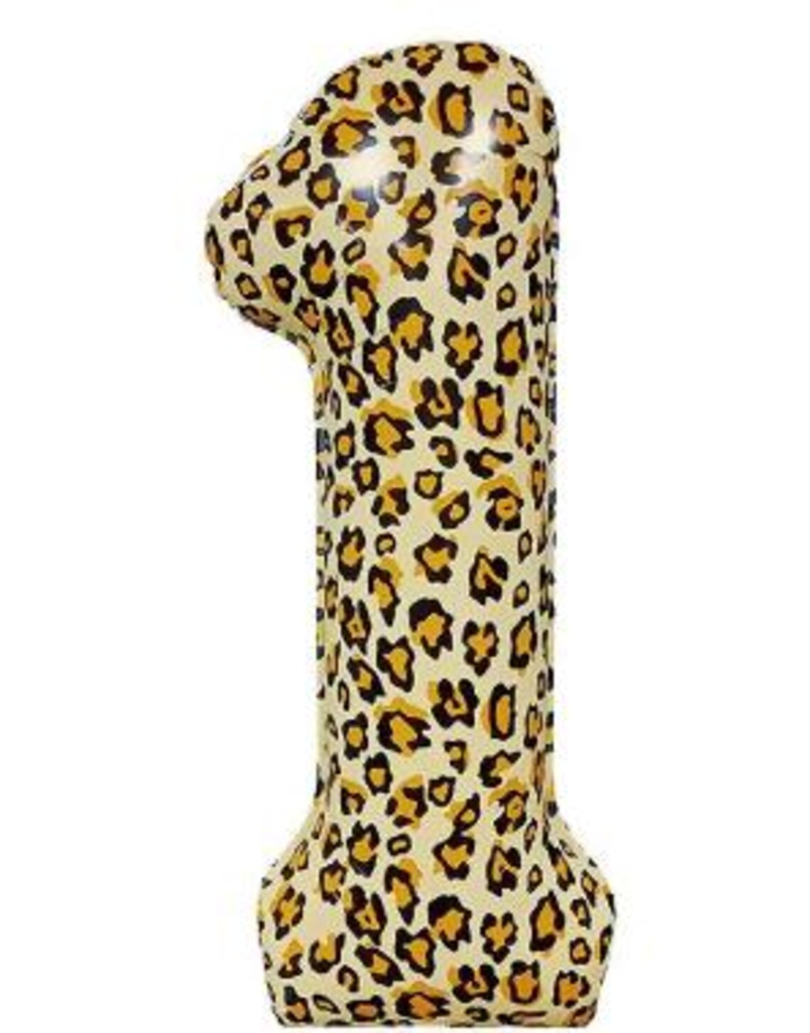 30" Leopard Print Numbers Foil Balloons Supply Events Birthday ...