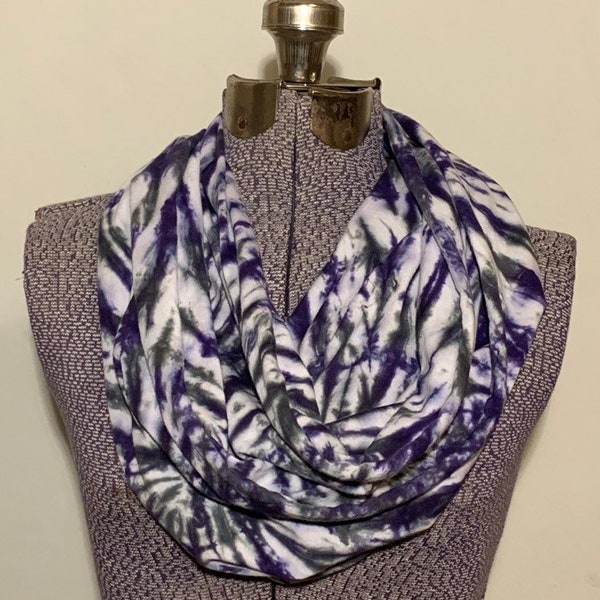 Purple Scarf - Etsy