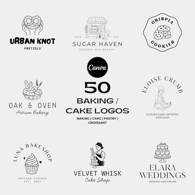 Baker Logo - Etsy