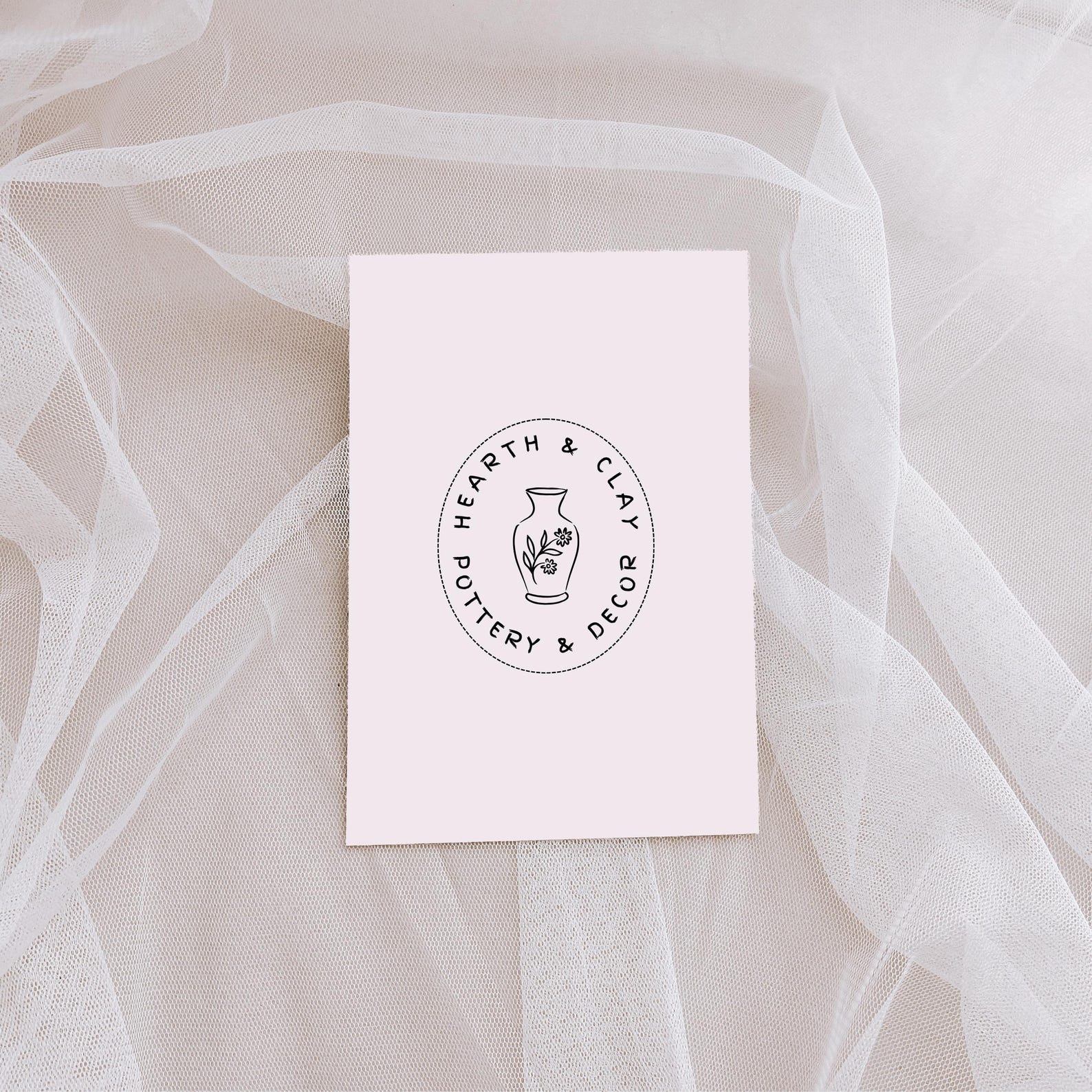 50 Premade Pottery Logo | Customizable Ceramics Logo | Ceramic Artist ...