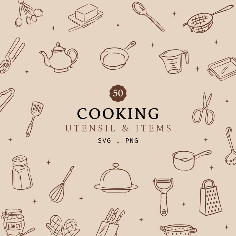 Kitchen Clipart - Etsy