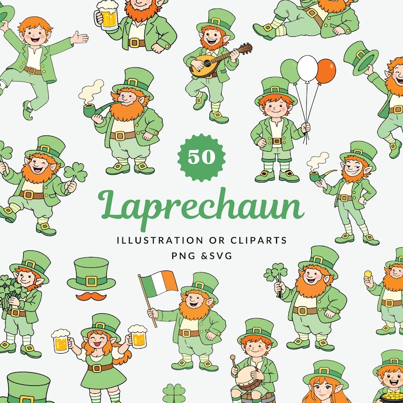 Leprechaun Hat Clipart - Etsy