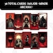 Printable Tarot Deck Gothic Theme, Dark Fantasy, 78 Cards Tarot Deck ...