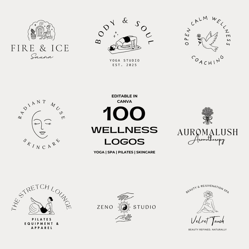 Wellness Logo - Etsy
