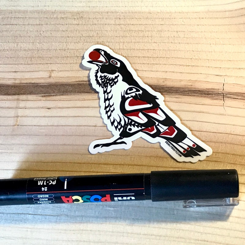 Raven Steals the Sun - Etsy