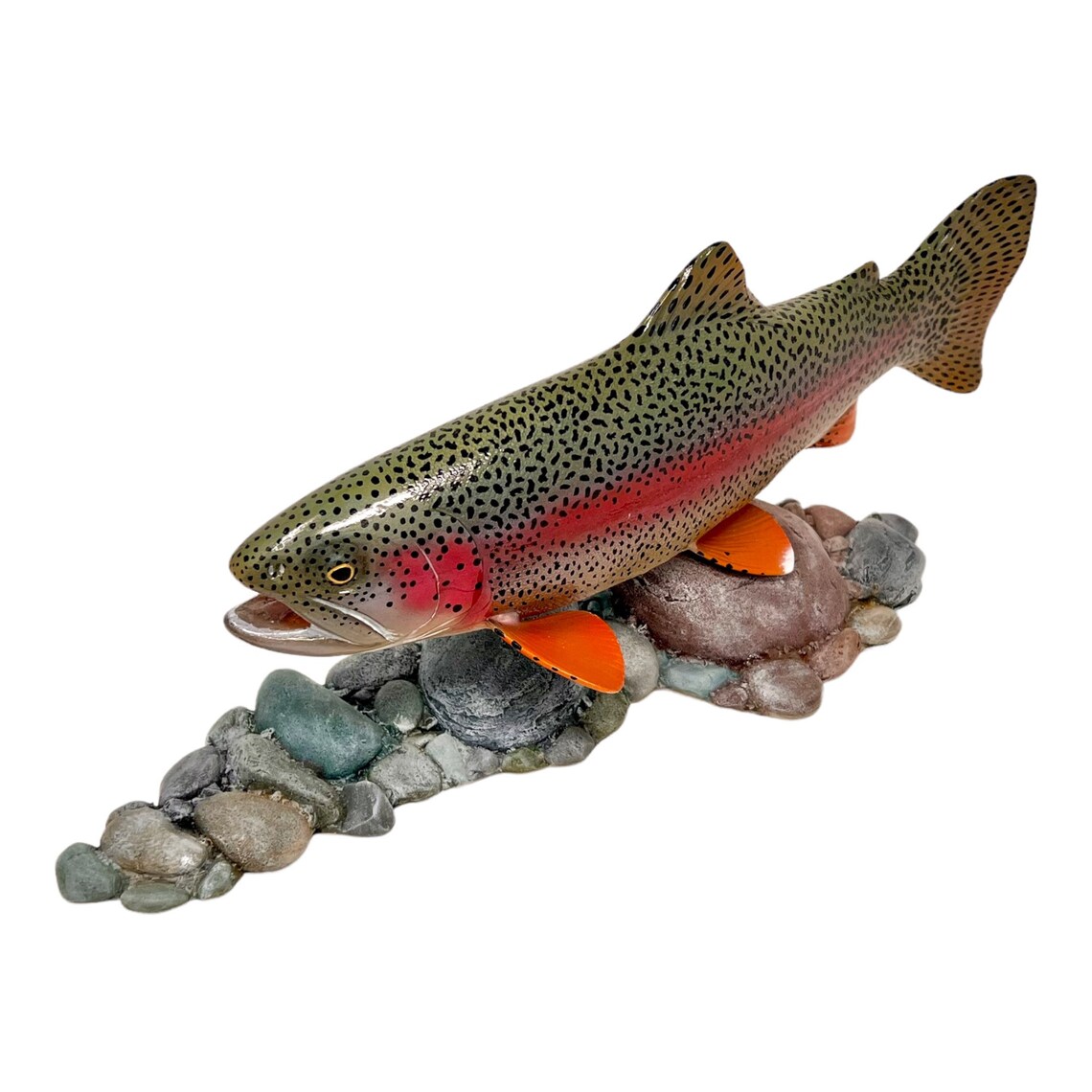 Rainbow Trout Sculpture Fishing Flyfishing Fly Tying - Etsy