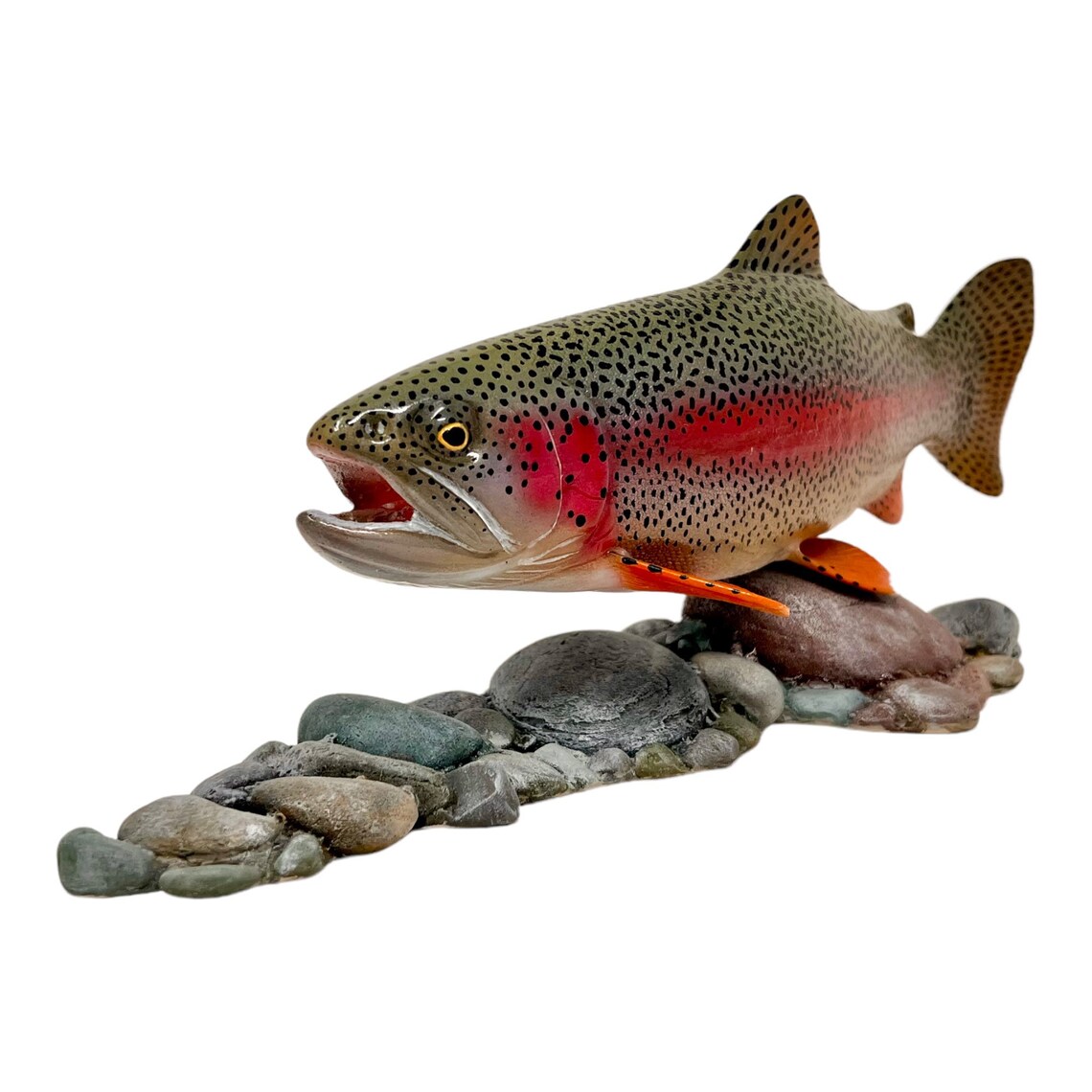 Rainbow Trout Sculpture Fishing Flyfishing Fly Tying - Etsy