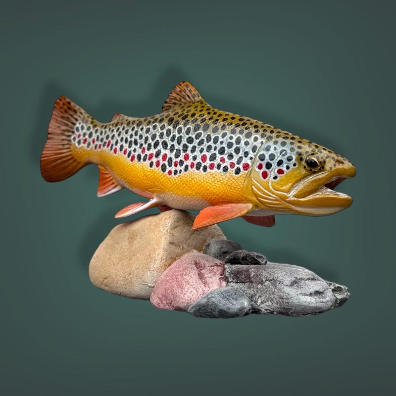 Trout Sculpture - Etsy