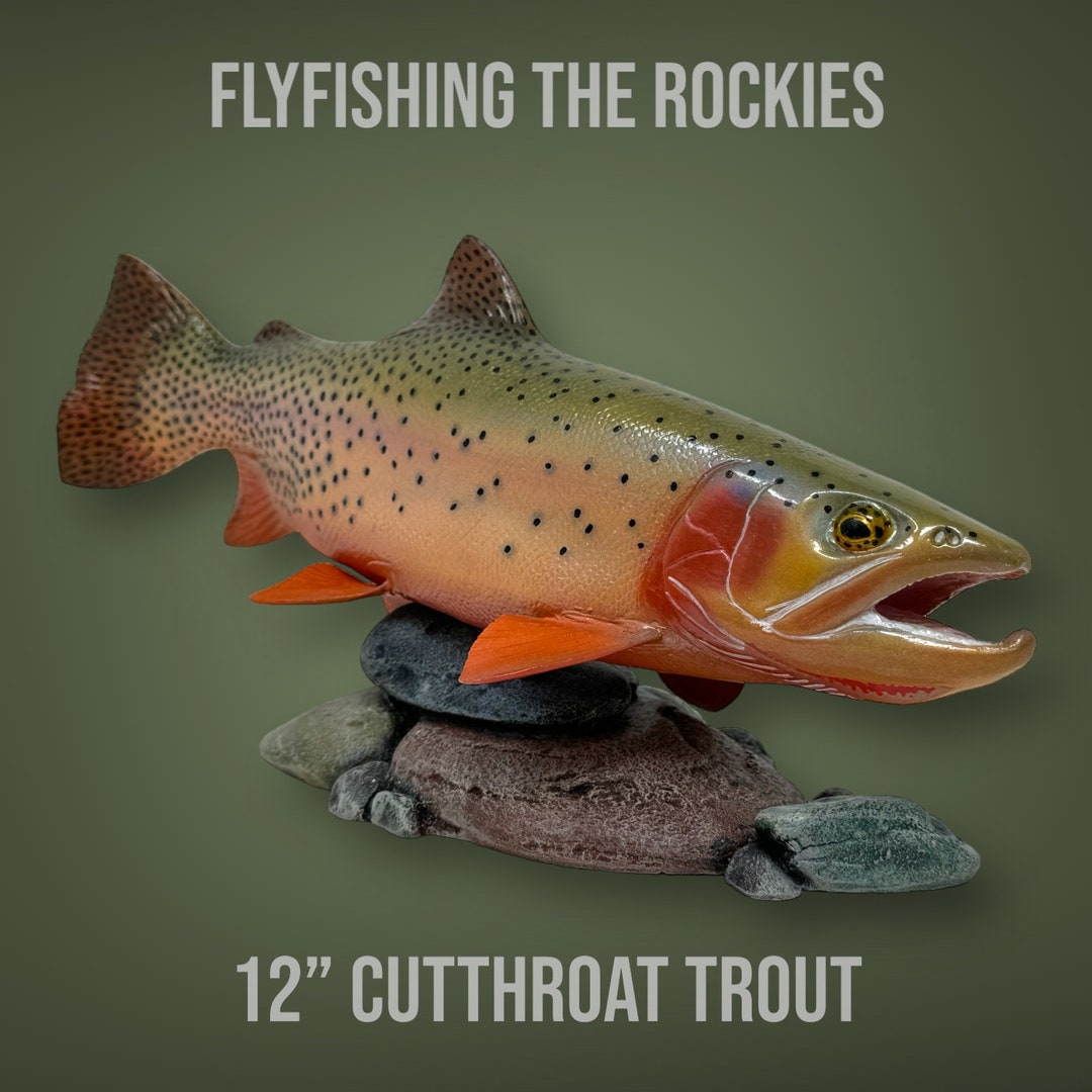 CUTTHROAT TROUT FISHING Gift for Angler & Fisherman Flyfishing ...