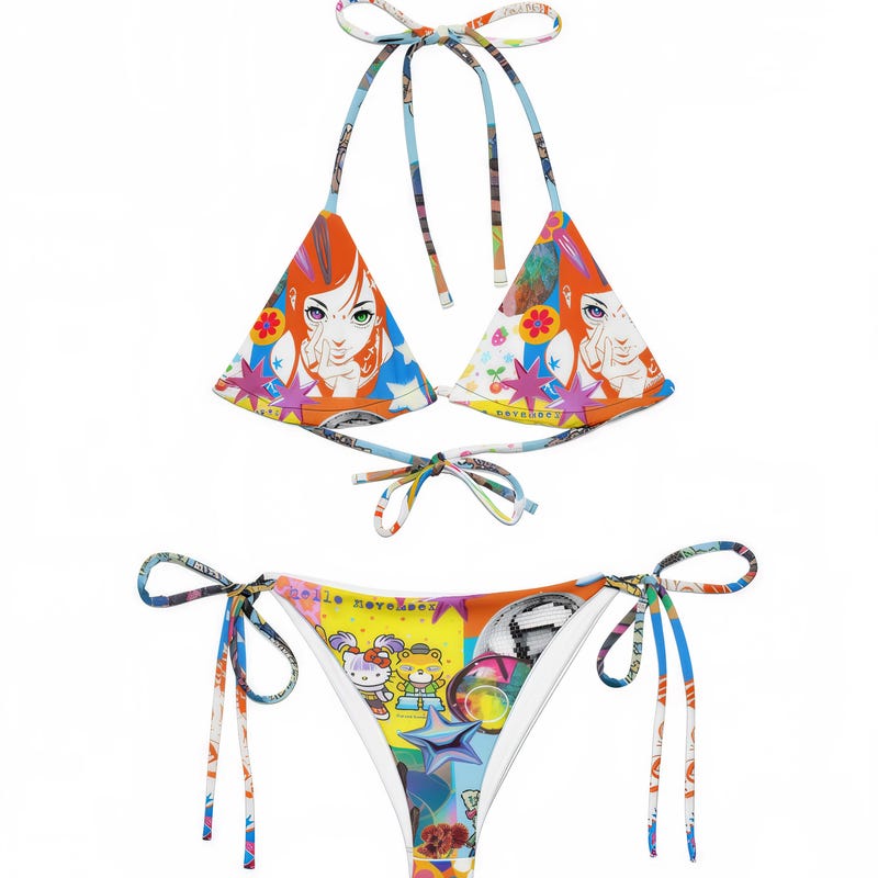 Cute Anime Girl in a Bikini - Etsy