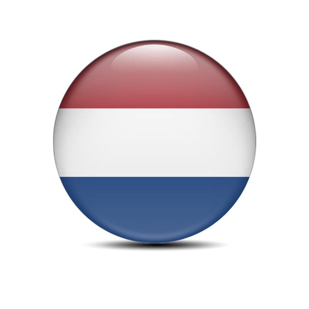 Netherlands National Flag Domed Sticker Decal 3D Universal Resin Epoxy ...