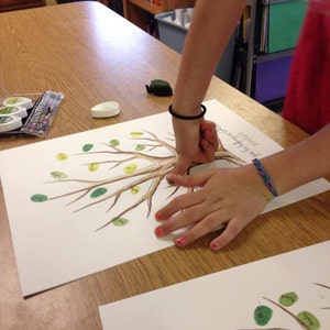 Teacher Appreciation Gift Class Tree. Thank You for Helping | Etsy
