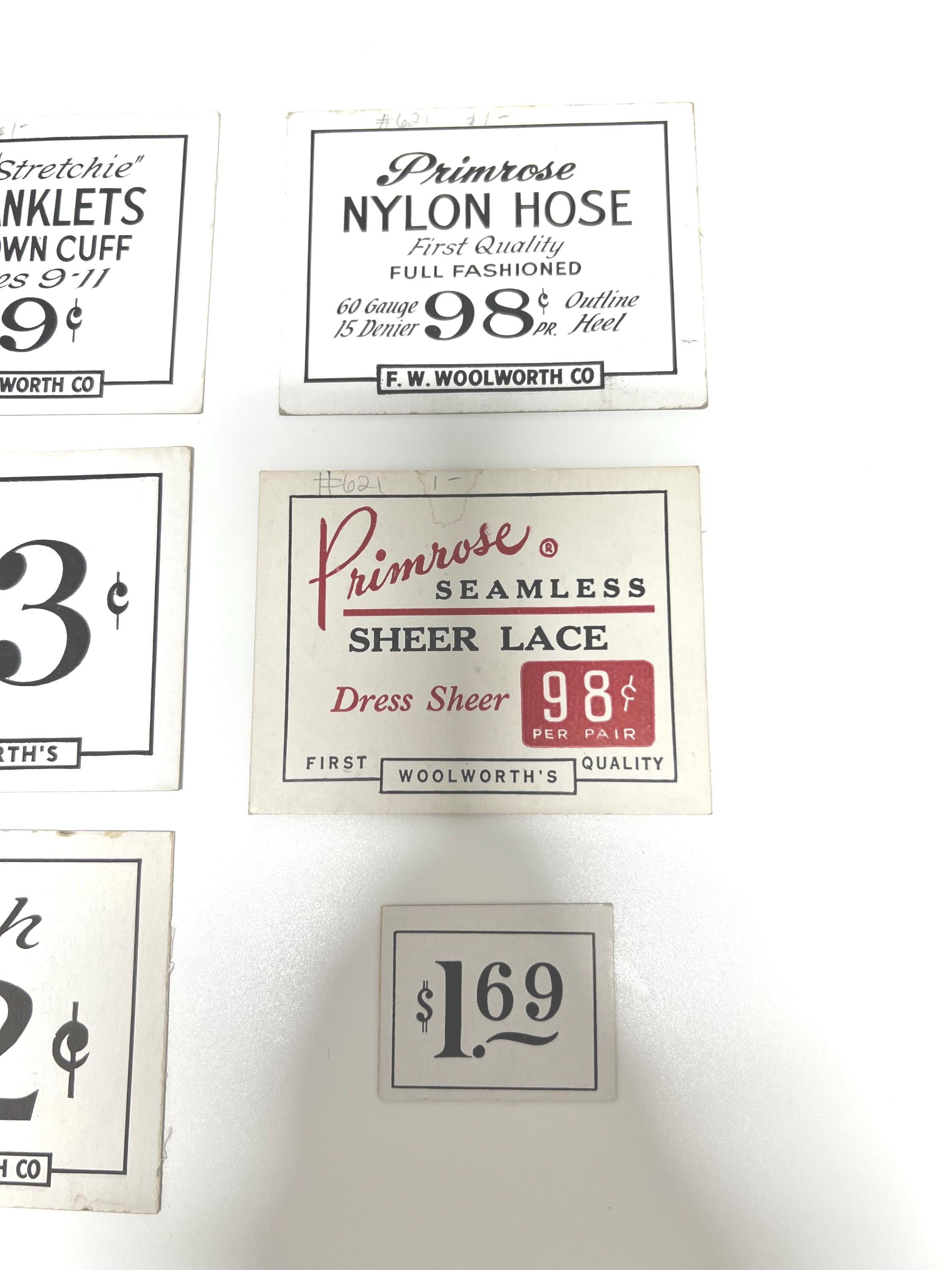 Vintage Woolworth’s Price Tags – 1950s-1960s Store Ephemera, Retro ...