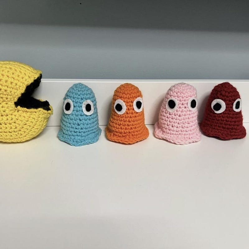 Crochet Pacman - Etsy