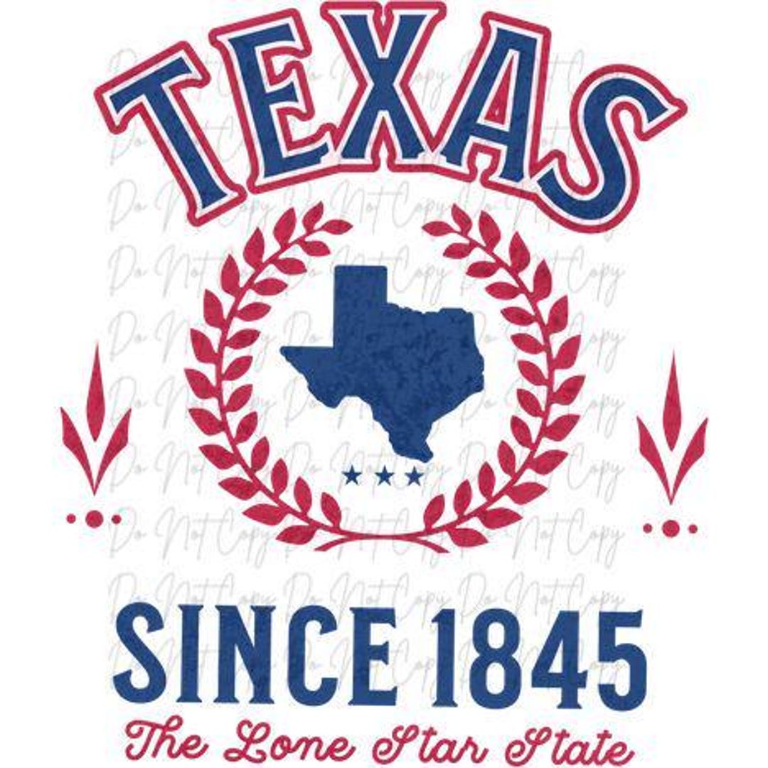 Varsity States, Texas (red and Blue), the Lone Star State DTF, Texas ...