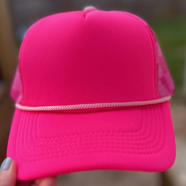 Pink Hat - Etsy