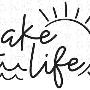 Lake Life DTF, Summer, Iron On, Ready to Press Transfers. - Etsy