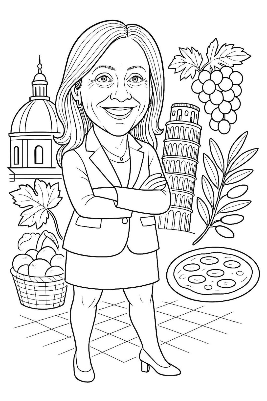 Satirical Coloring Book – 10 World Leaders to Color in PDF | Politics ...