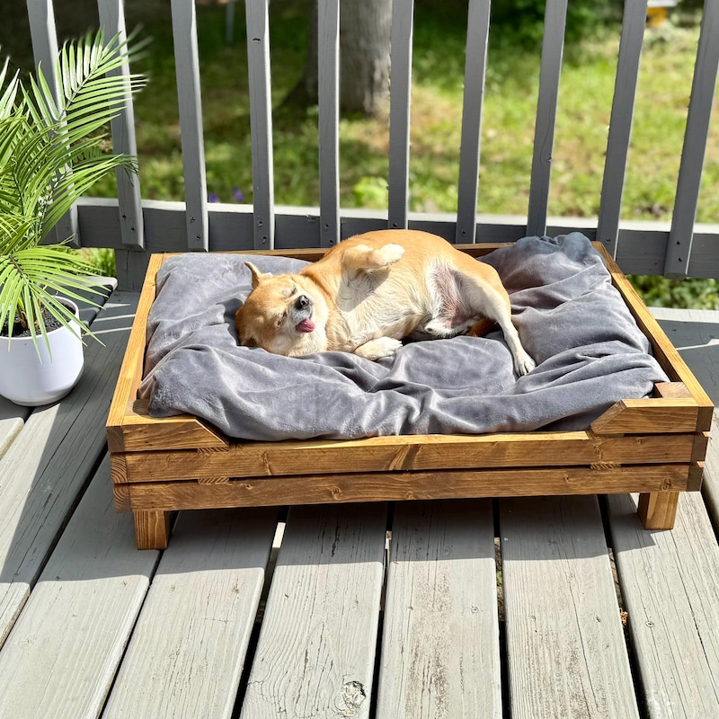 Rustic Dog Bed - Etsy