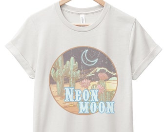 Neon Moon Shirt - Etsy