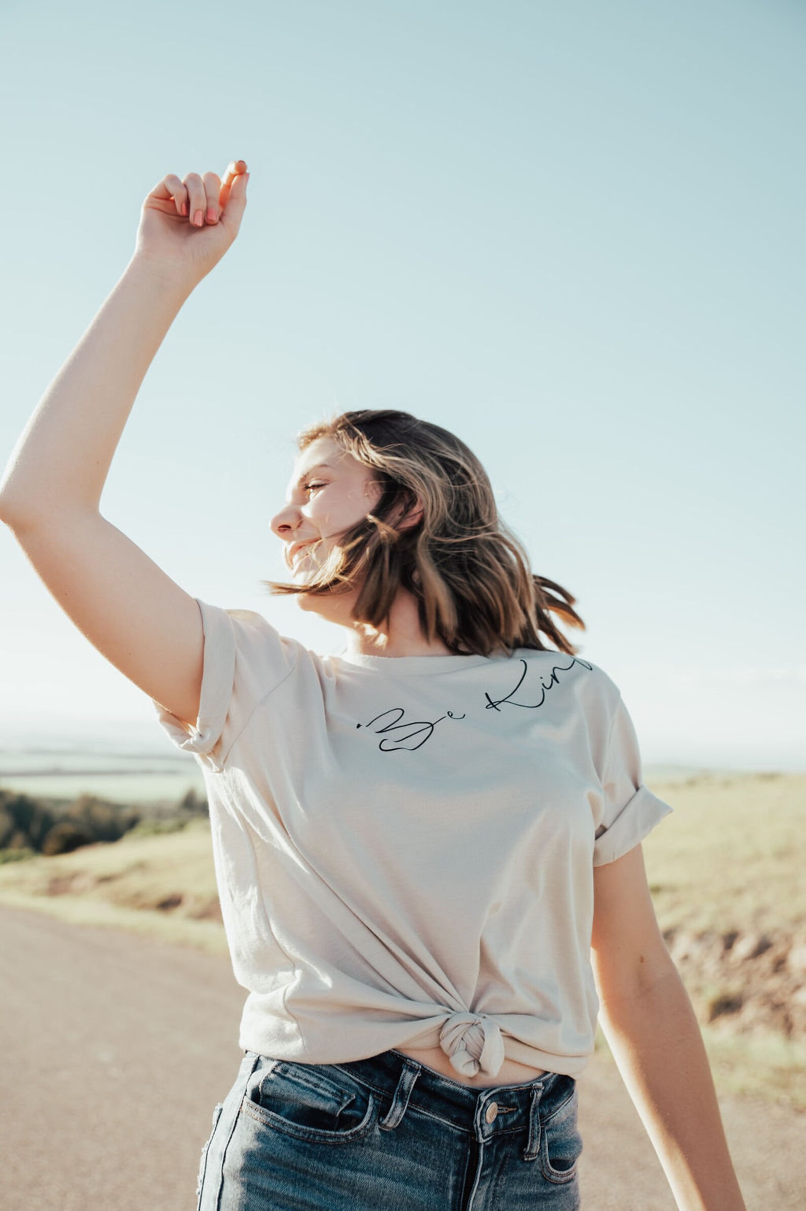 Simple Be Kind Tee Be Kind Shirt Collar Print Tee Kindness - Etsy