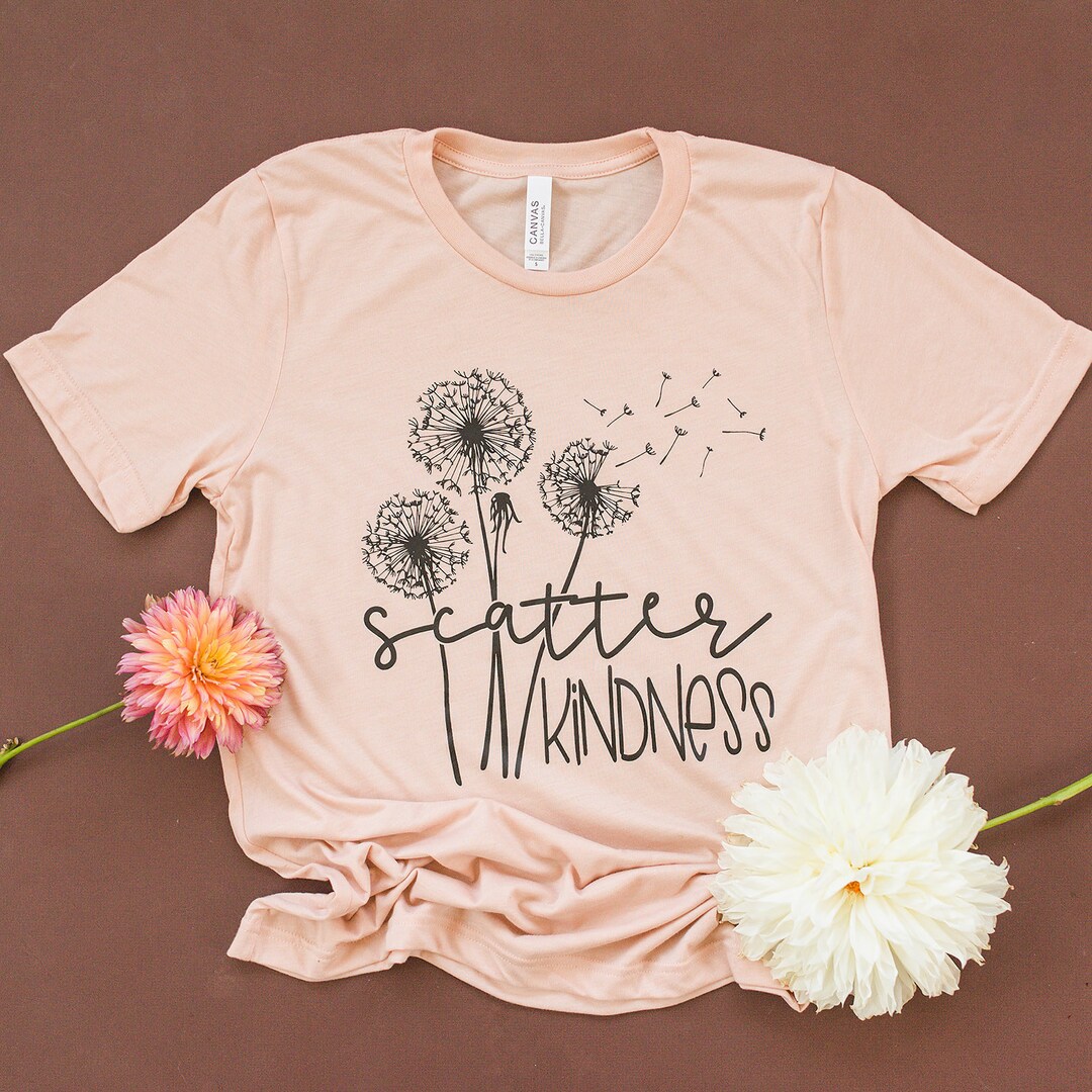 Scatter Kindness Tee, Kindness Graphic Tee, Teacher Graphic Tee ...