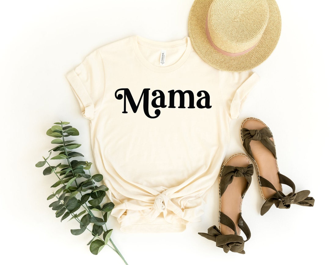 Simple Mama Tee, Trendy Mama Tee, Mama Graphic Tee, Minimal Mama Tee ...