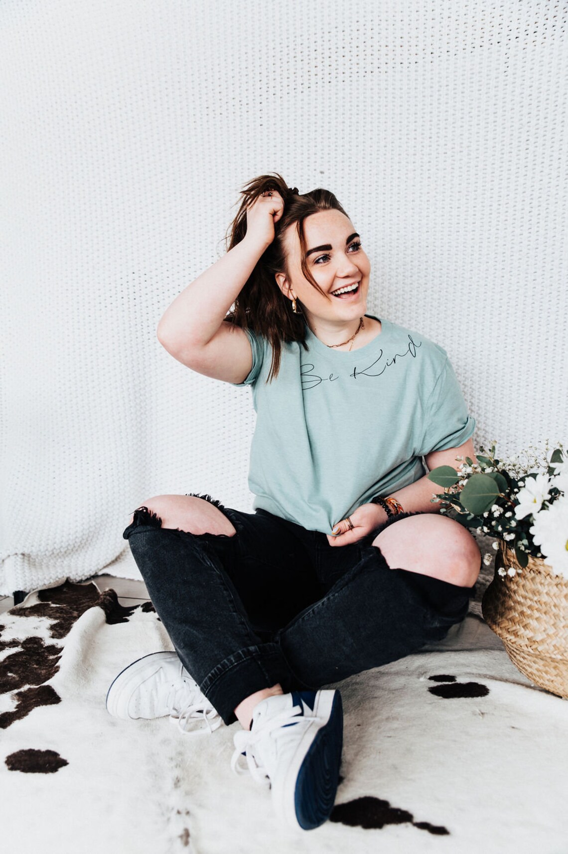 Simple Be Kind Tee Be Kind Shirt Collar Print Tee Kindness - Etsy