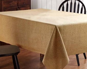 Rustic tablecloth | Etsy