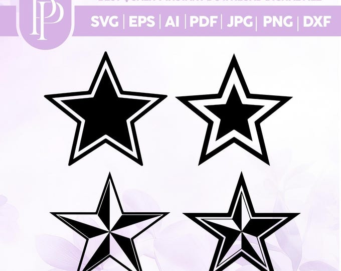 Star SVG - Etsy Canada