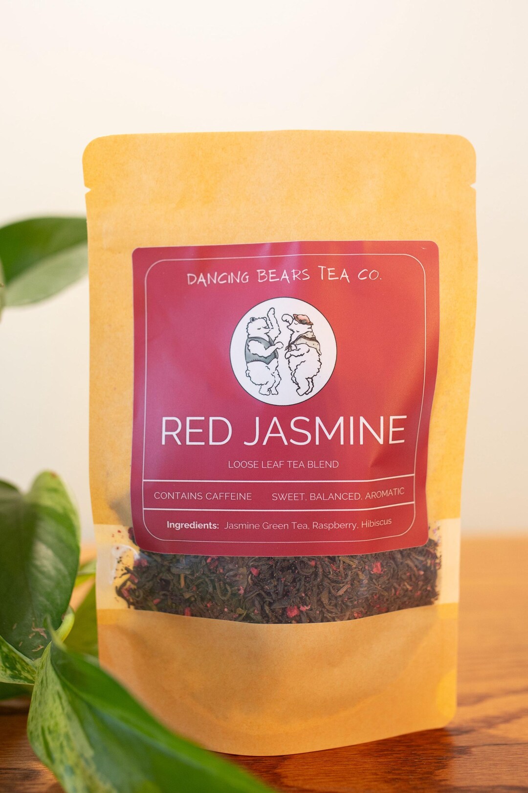 Red Jasmine Loose Leaf Green Tea: Hibiscus Raspberry Blend - Etsy