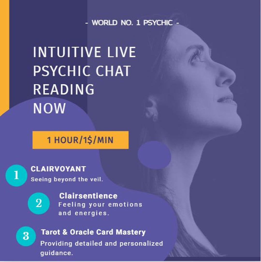 Intuitive Live Psychic Chat Reading | 1-on-1 Live Psychic Chat Reading ...