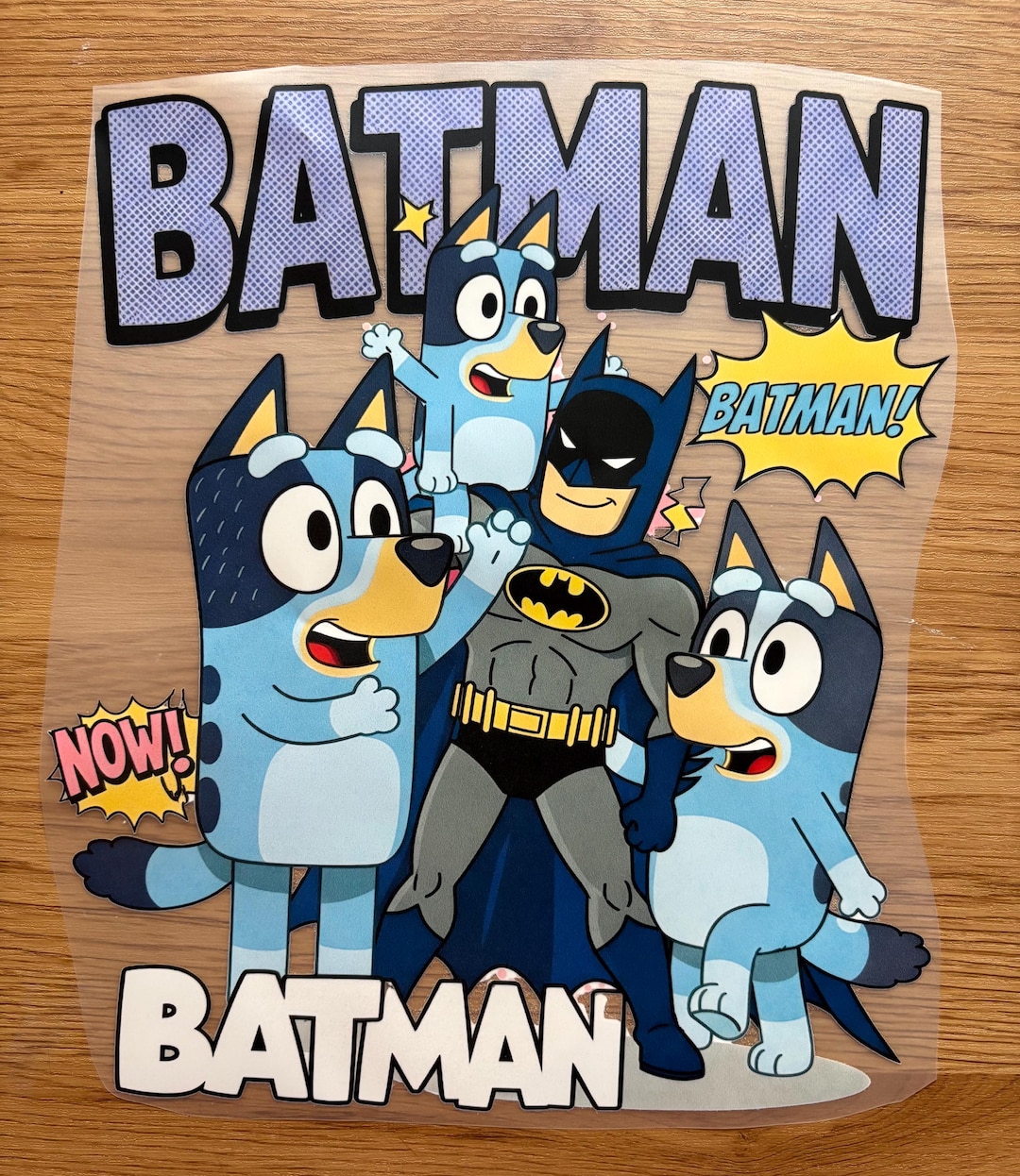 Superhero/bluey | DTF (direct to Film) Transfer - Etsy
