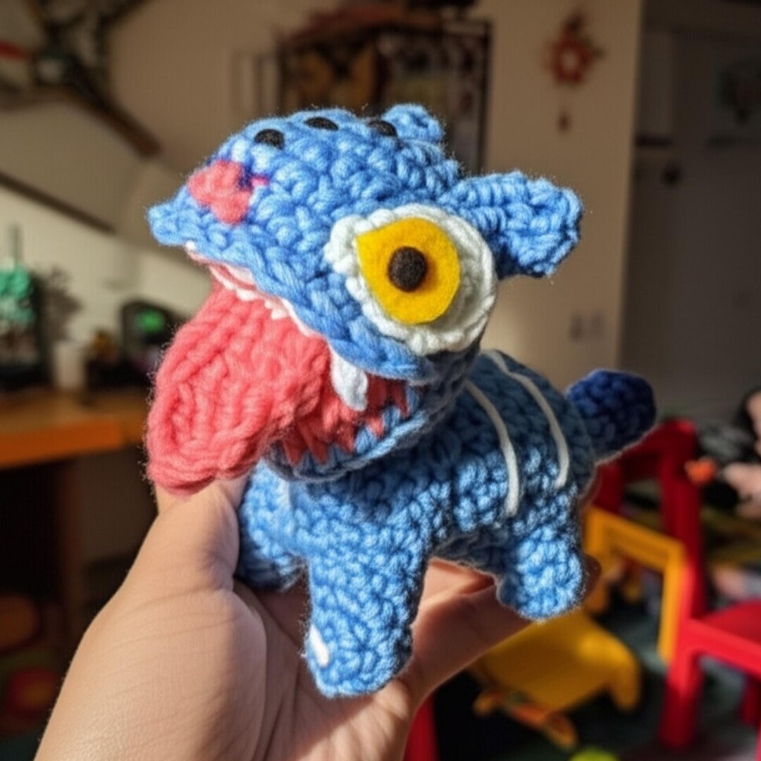 Modèle au crochet Blue Derpy Tiger : peluche amigurumi (Modèle PDF ...