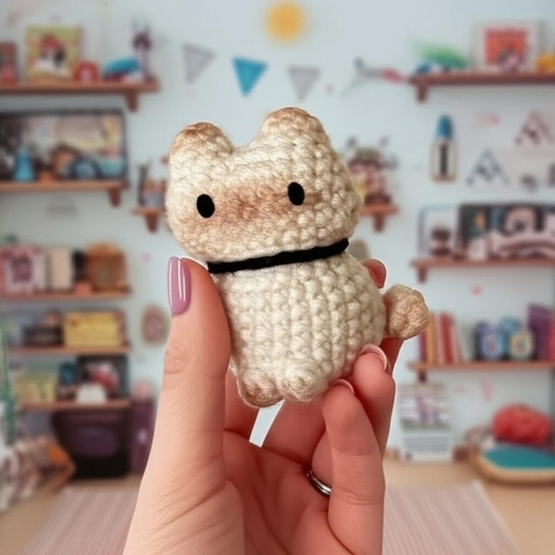 Baked Cat Crochet Pattern PDF | Amigurumi Crochet Cat | Loaf Cat Amigurumi | Cute Amigurumi ...