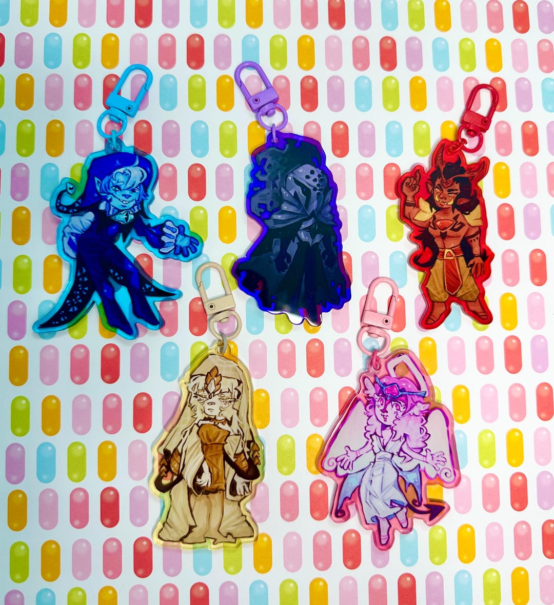 CRK Beasts Keychains - Etsy