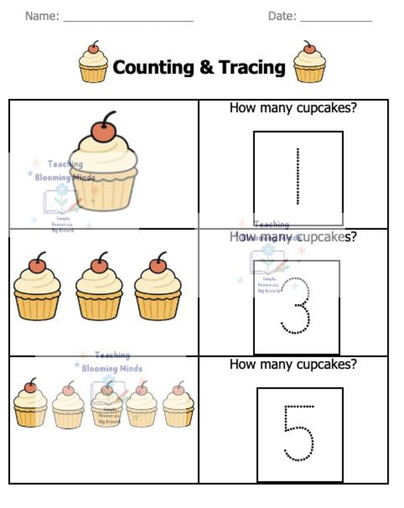 Sweet Math Fun – Counting, Sorting, Addition and Graphing | Preschool ...