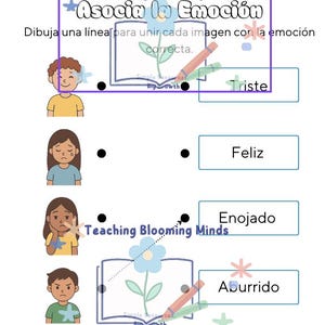 Mis Emociones Y Yo | Paquete Imprimible De Aprendizaje Socioemocional ...