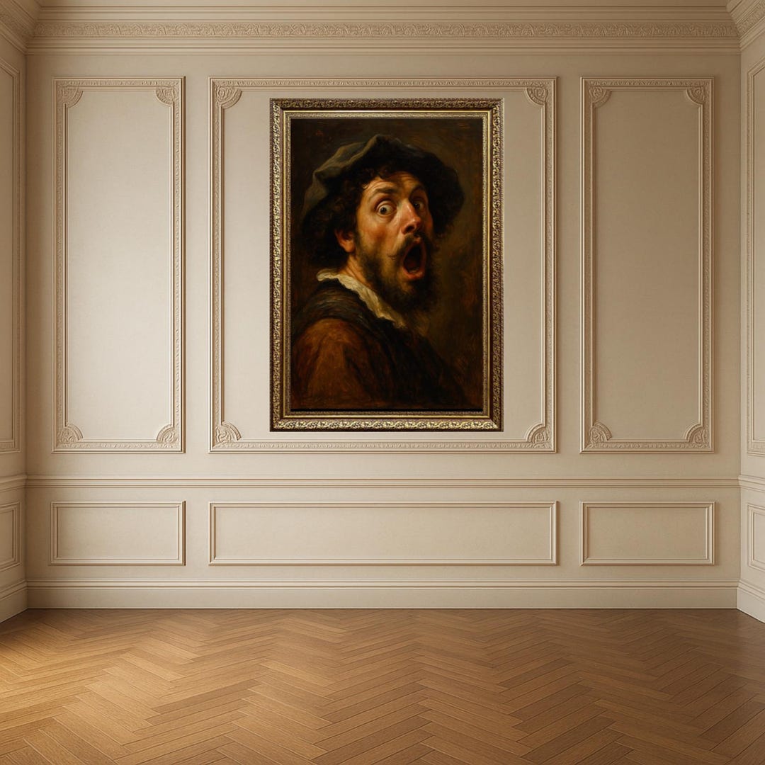 Dramatic Wall Décor – Vintage Renaissance Portrait Artwork, Wall Art - Etsy