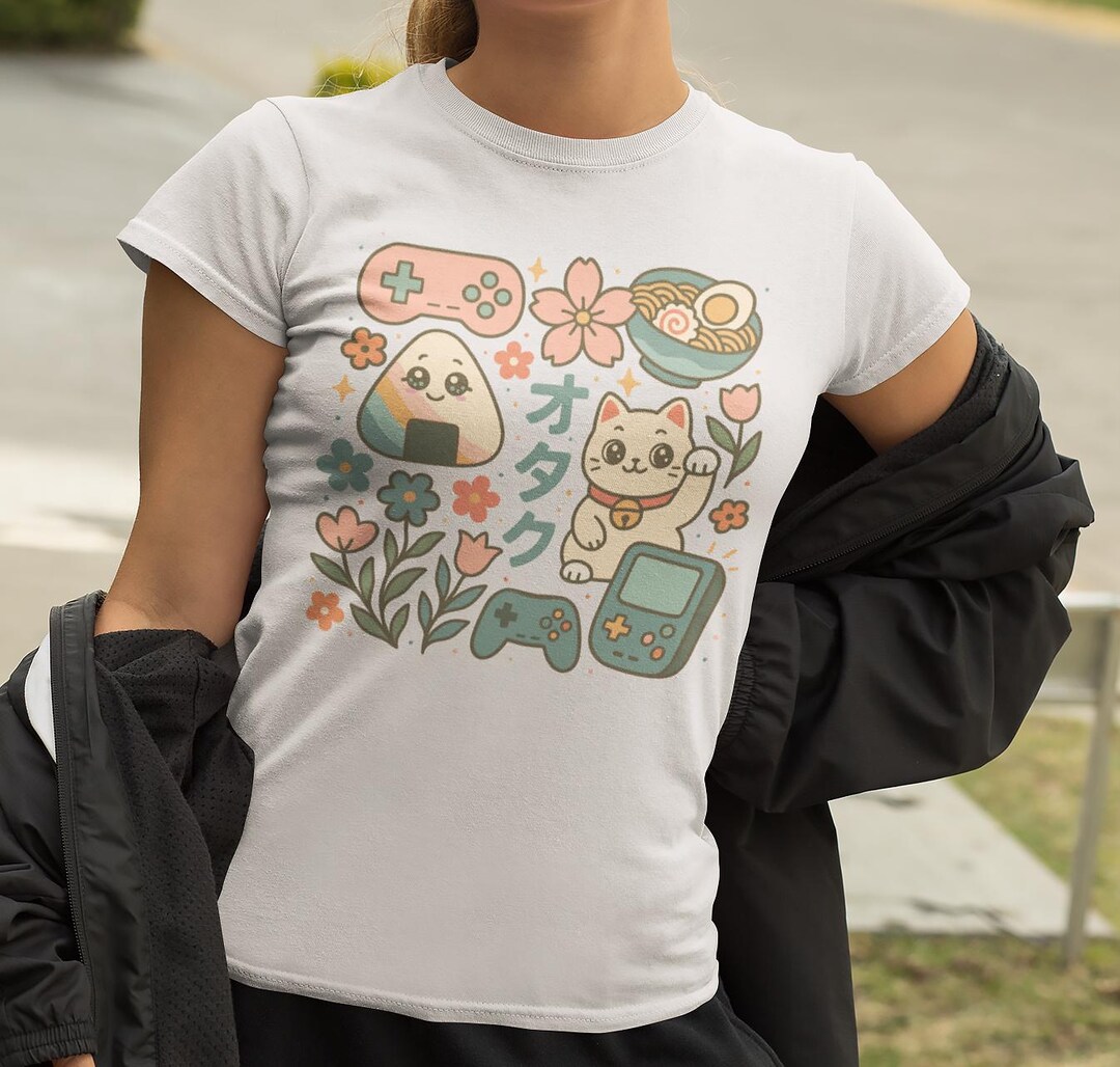 Otaku Shirt Kawaii Gaming Japan Travel Convention Comiccon Cosplayer ...