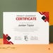 Project Leadership Certificate Template | Canva Editable | Corporate ...