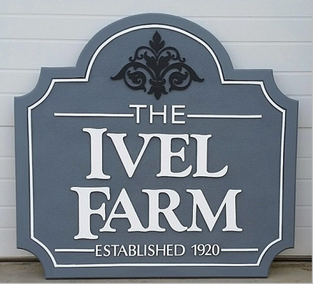 Custom Farm Signs,custom Outdoor Name Signs,farm Sign,custom Farm Sign ...
