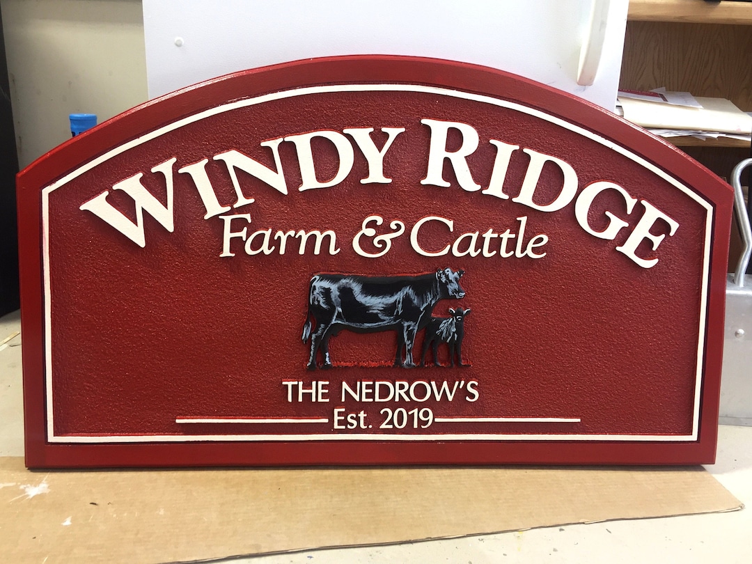 Custom Farm Signs,custom Outdoor Name Signs,farm Sign,custom Farm Sign ...